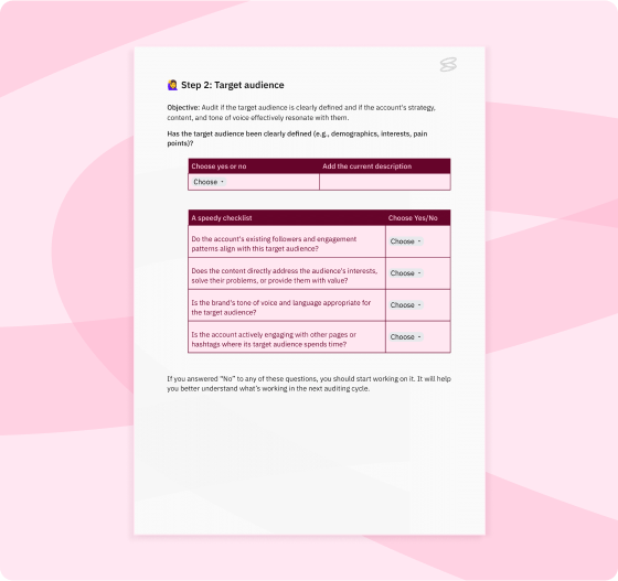 [FREE template] The Instagram Audit Checklist: In 30 Mins or Less